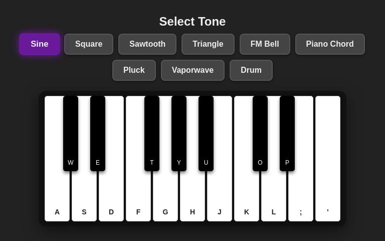 Select Tone ― Perchance Generator