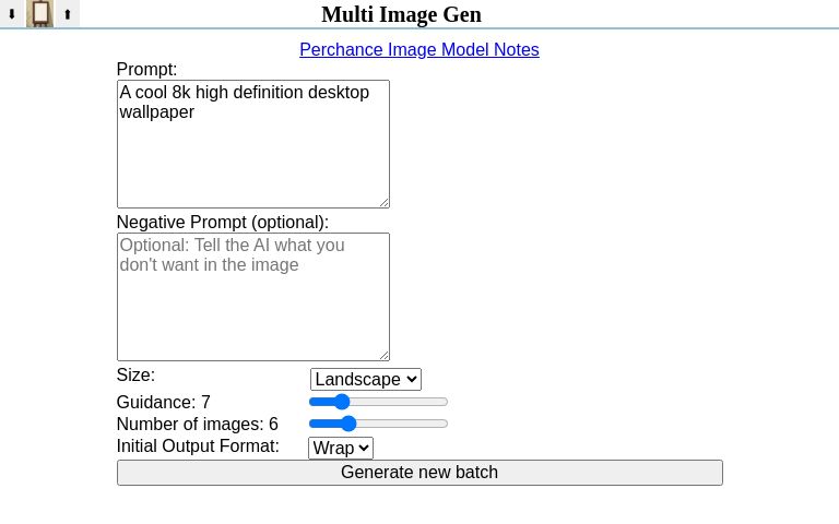 Multi Image Gen (Dev)