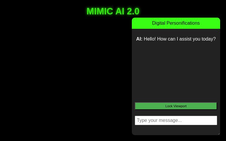 MIMIC AI 2.0 ― Perchance Generator