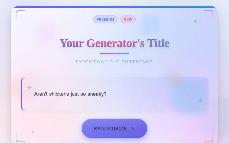 Minimal But Advanced In All By Ardy ― Perchance Generator