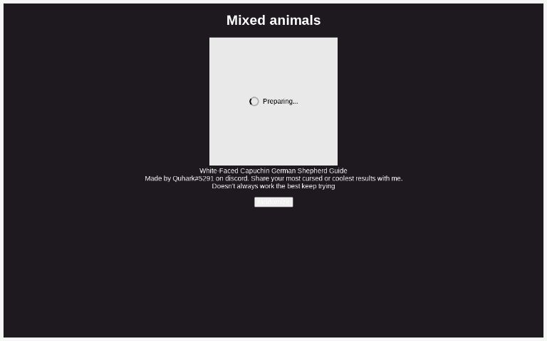 Mixed animals ― Perchance Generator