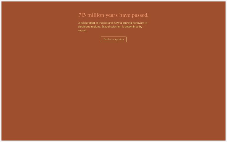 Speculative Evolution Generator V7
