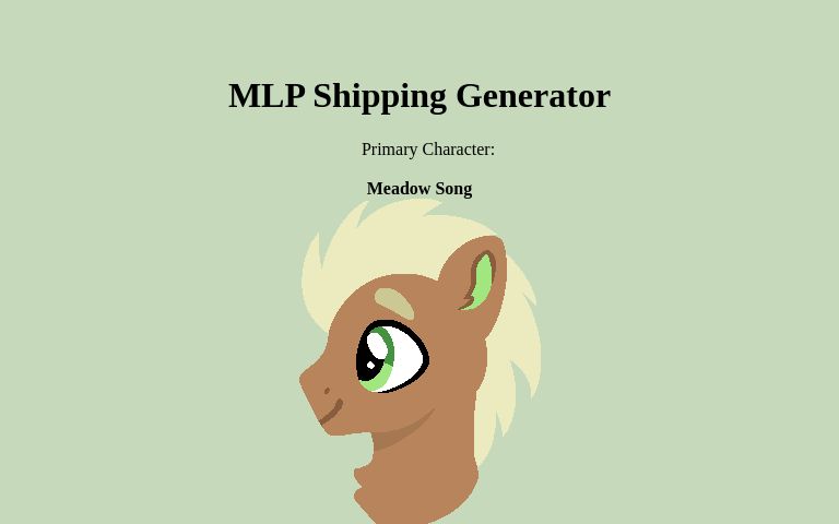 MLP Shipping Generator
