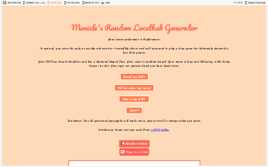 Monicle's Random Locathah Generator