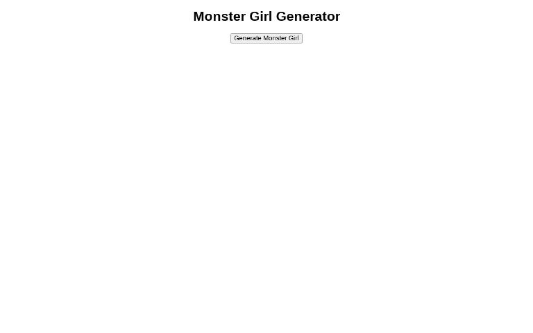 Monster Girl Generator