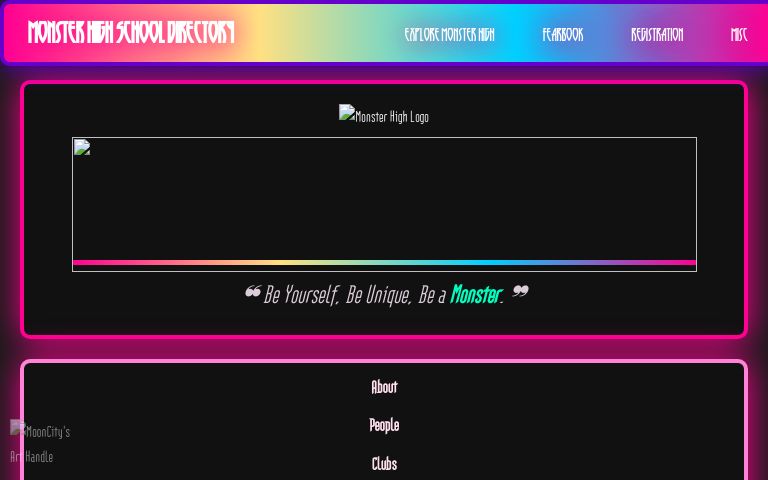 Monster High Directory ― Perchance Generator