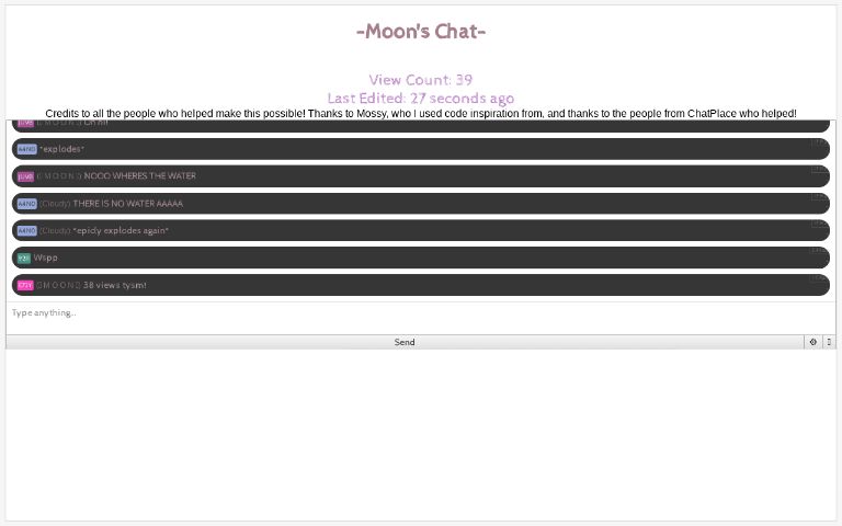 -Moon's Chat-