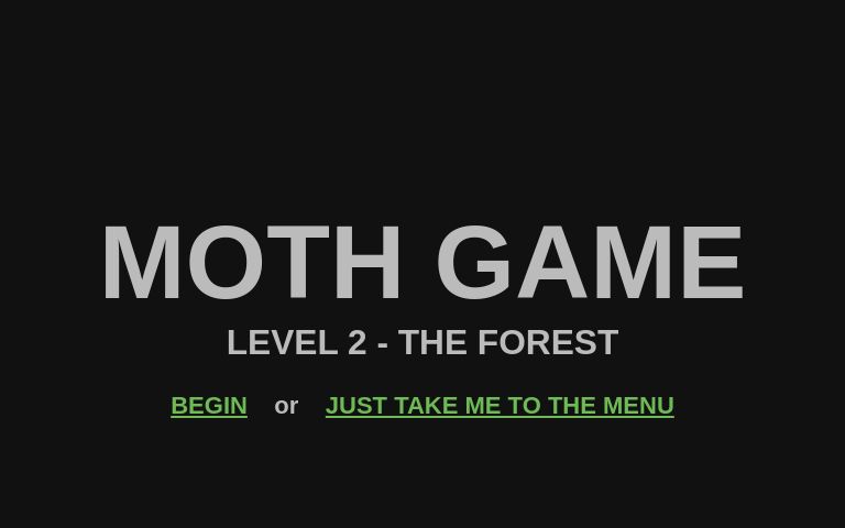 Moth Game Lvl2 The Forest ― Perchance Generator