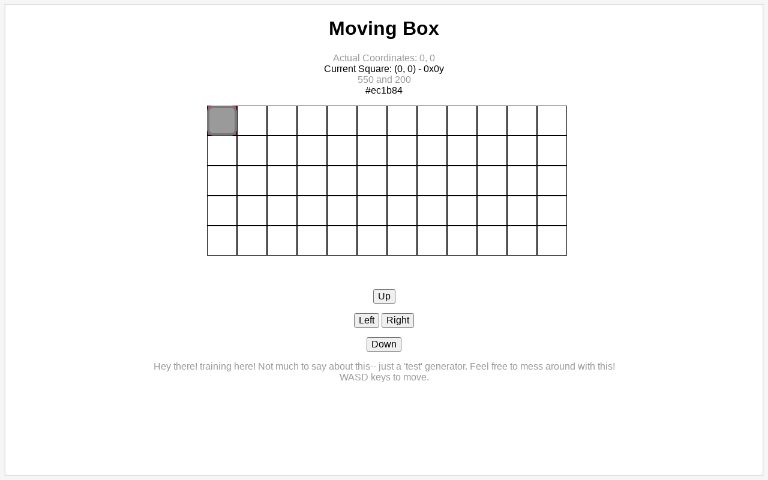 Moving Box ― Perchance Generator