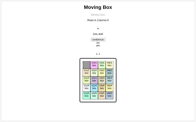 Moving Box ― Perchance Generator