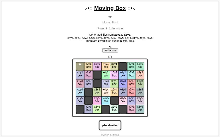 .∙• Moving Box •∙. ― Perchance Generator