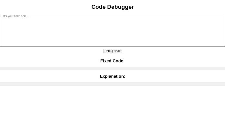 Code Debugger ― Perchance Generator