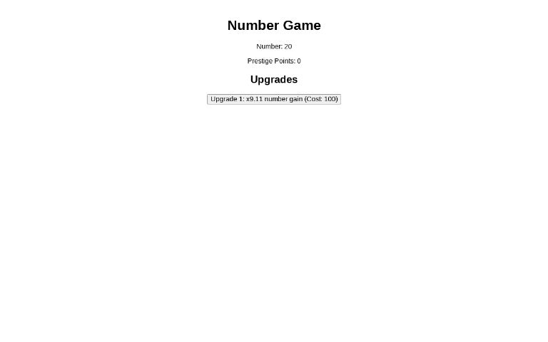 Number Game ― Perchance Generator