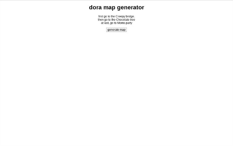 dora map generator