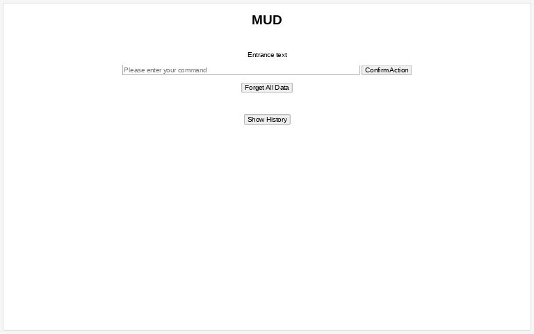 MUD ― Perchance Generator
