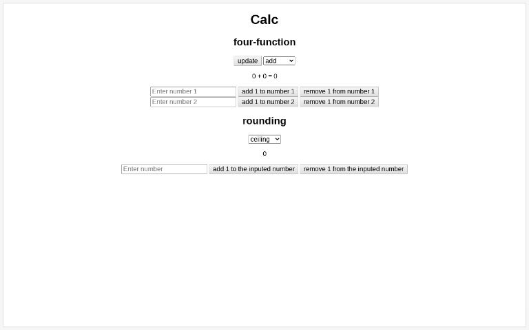 Calc ― Perchance Generator