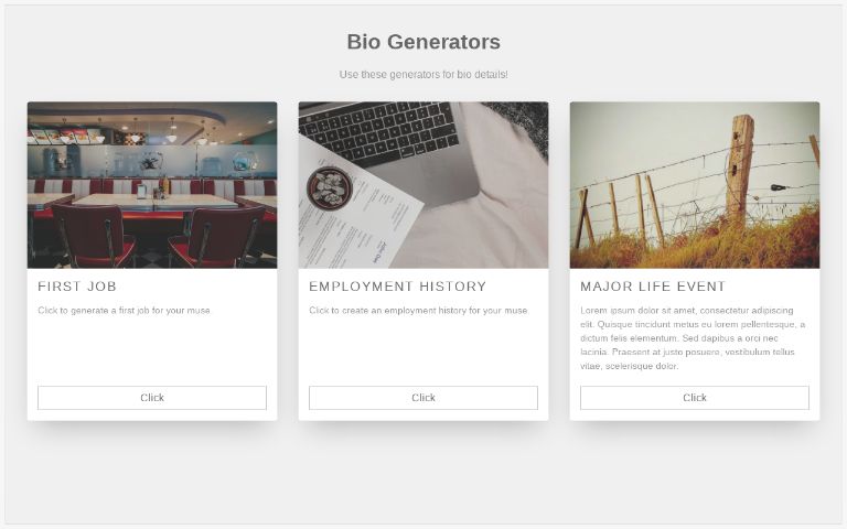 Bio Generators