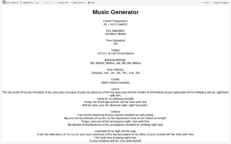 Music Generator