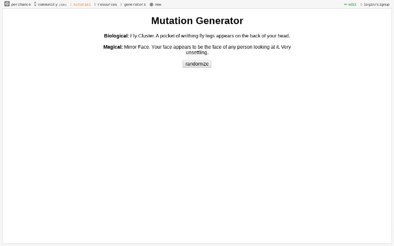 Mutation Generator