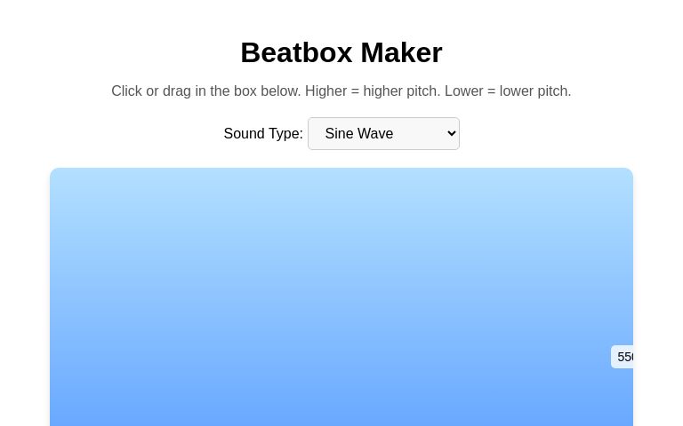 Beatbox Maker ― Perchance Generator