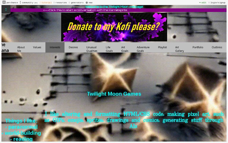 Twilight Moon Games ― Perchance Generator