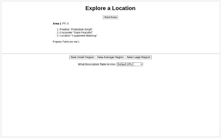 Explore a Location ― Perchance Generator