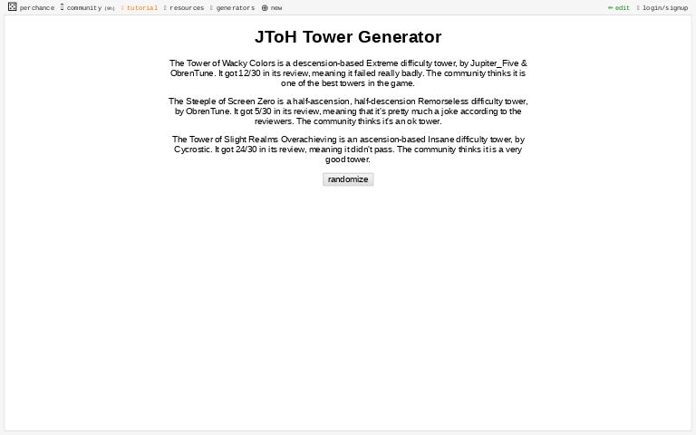 JToH Tower Generator