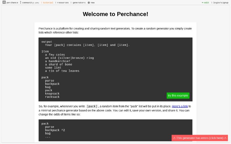Create a Random Generator