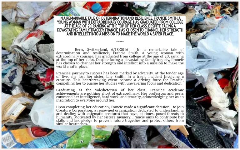 Newspaper 9 ― Perchance Generator