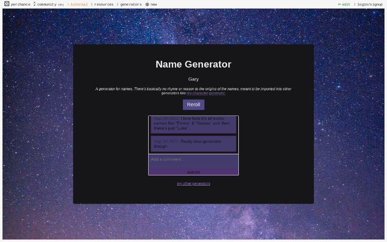 Name Generator
