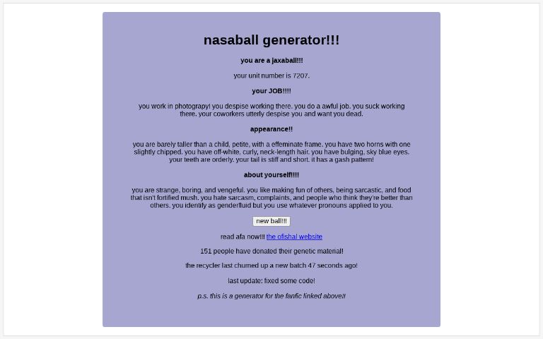 nasaball generator!!!