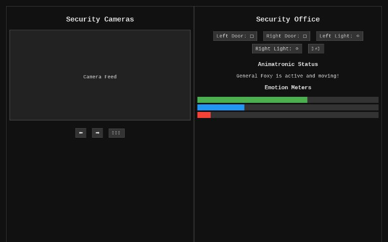 Security Cameras ― Perchance Generator