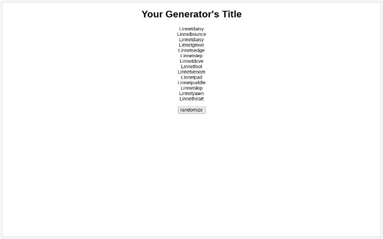Nbddlwwg2o ― Perchance Generator