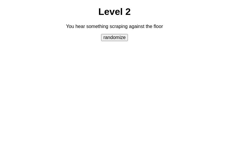 Level 2 ― Perchance Generator