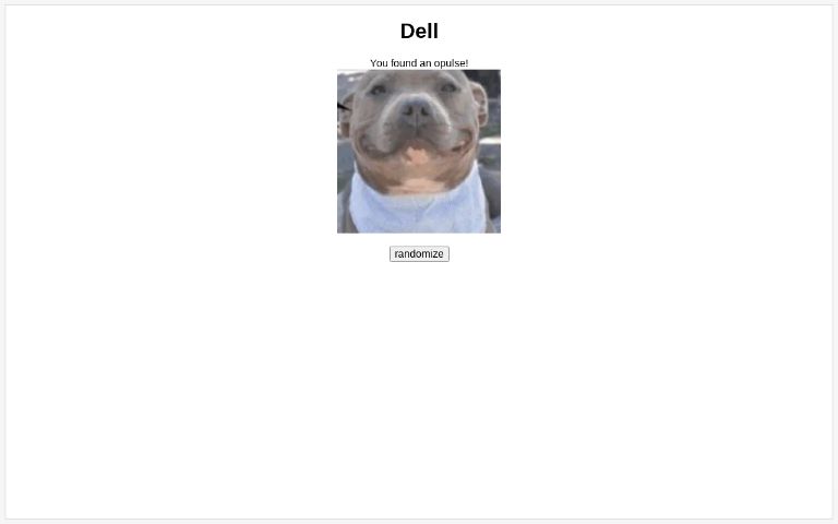 Dell ― Perchance Generator