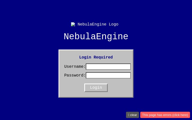 Nebulaengine ― Perchance Generator