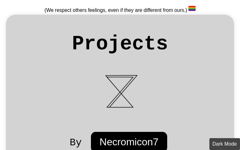 Projects ― Perchance Generator