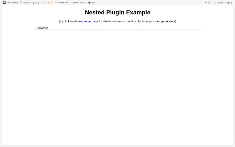 Nested Plugin Example
