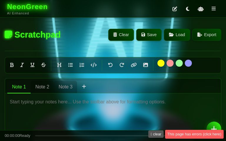 Scratchpad ― Perchance Generator