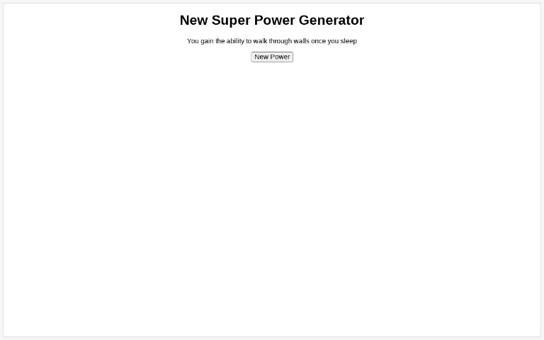 New Super Power Generator