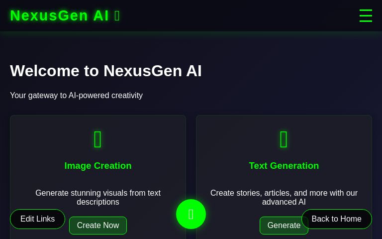 Welcome to NexusGen AI ― Perchance Generator