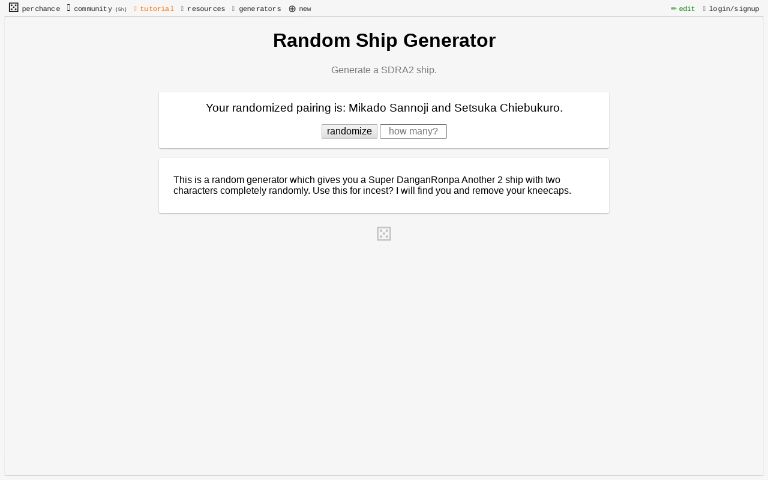 Random Ship Generator