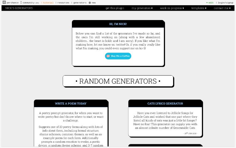 Random Generators