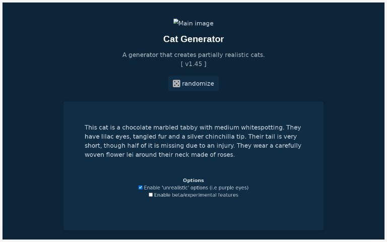 Cat Generator