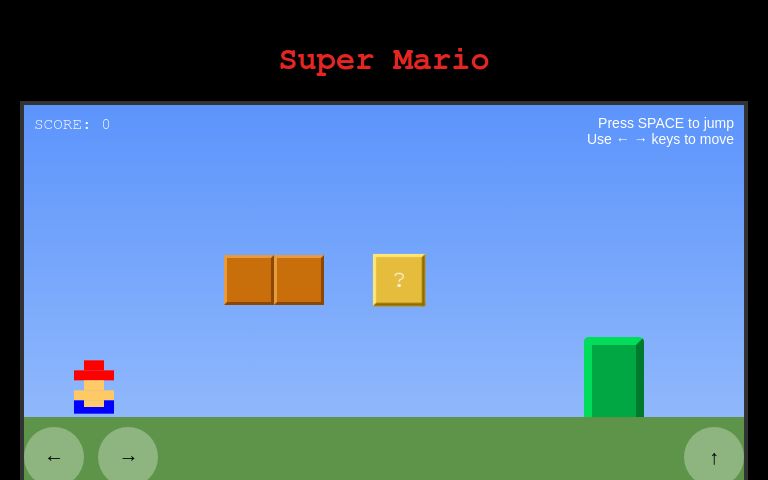 Super Mario ― Perchance Generator