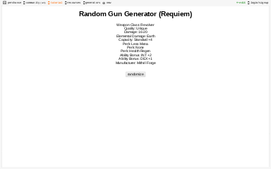 Random Gun Generator (Requiem)