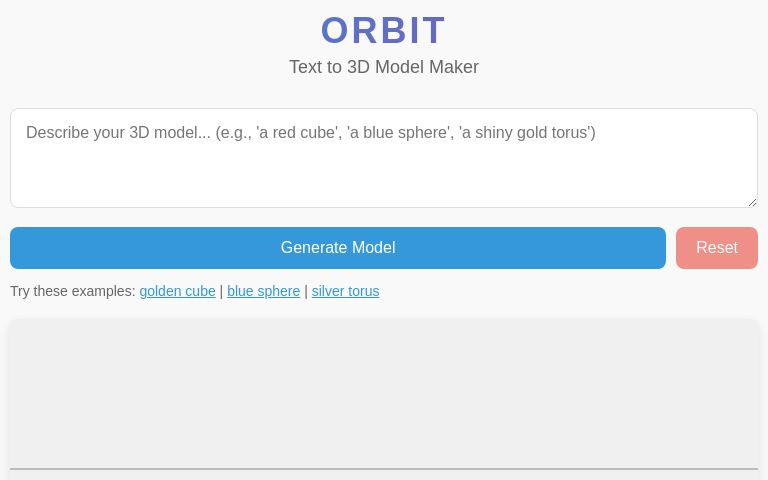 ORBIT ― Perchance Generator