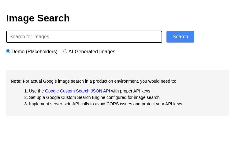 Image Search ― Perchance Generator