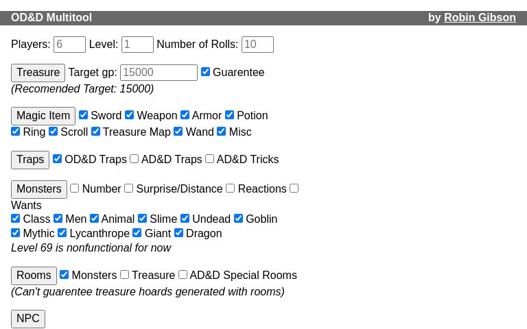 Odd Multitool ― Perchance Generator