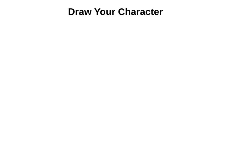Draw Your Character ― Perchance Generator